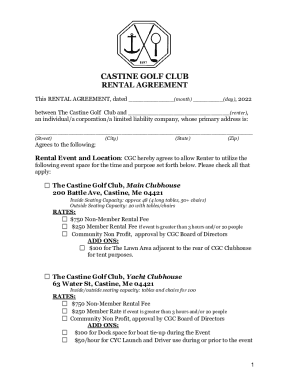 Fillable Online Normandie Golf Club Lease Agreement Fax Email Print ...