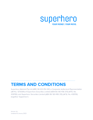 Fillable Online Superhero Super - Product Disclosure Statement Fax ...