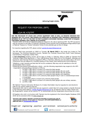 Fillable Online Transnet SOC Ltd Tender Bulletin - Page 93 of 471 ...