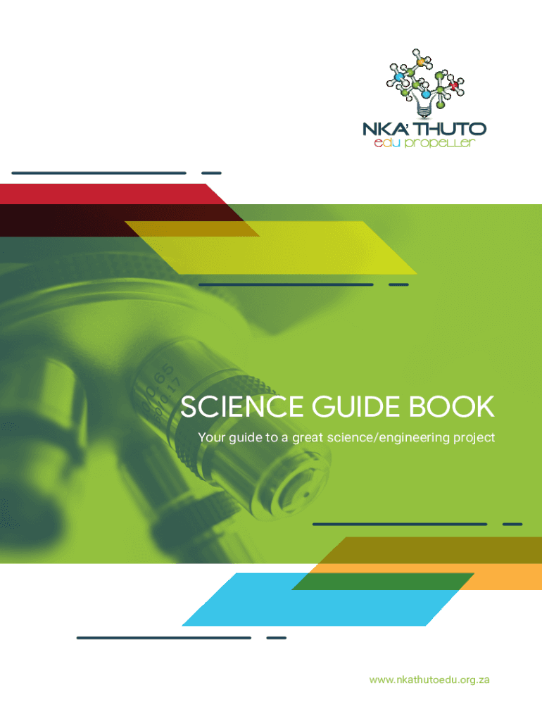 Fillable Online SCIENCE GUIDE BOOK Your guide to a great science ...