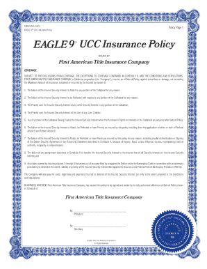 Fillable Online ALTA Policy Forms Collection - American Land Title ...