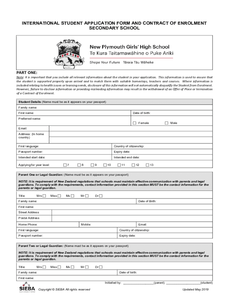 Fillable Online secondary-student-contract-of-enrolment-may ... - Squarespace Fax Email Print ...