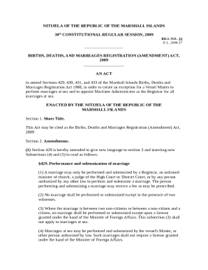 nitijela of the republic of the marshall islands Doc Template | pdfFiller