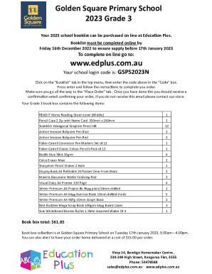 Fillable Online Golden Square Primary 2023 Information Sheet (003).pdf ...