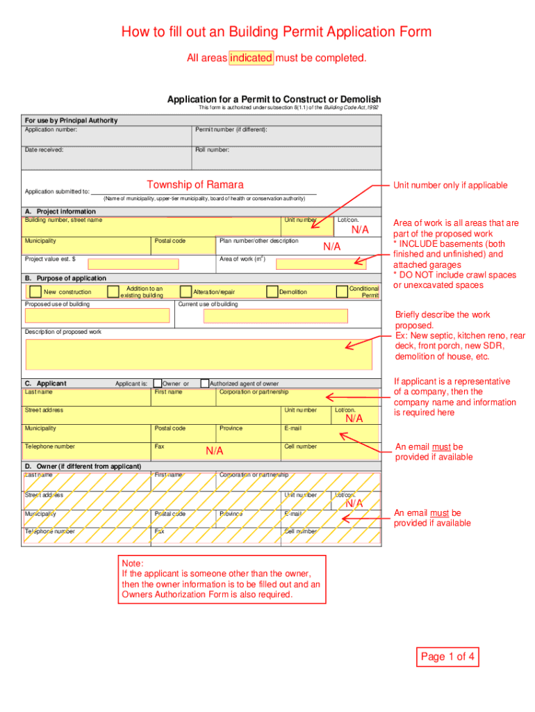 Fillable Online building codes & permits information sheet Fax Email Print - pdfFiller