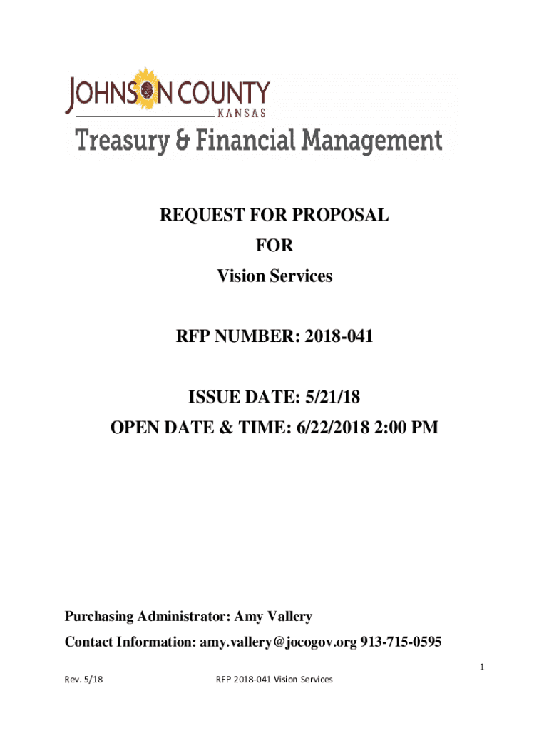Fillable Online REQUEST FOR PROPOSAL (RFP) - Wilton Manors Fax Email ...