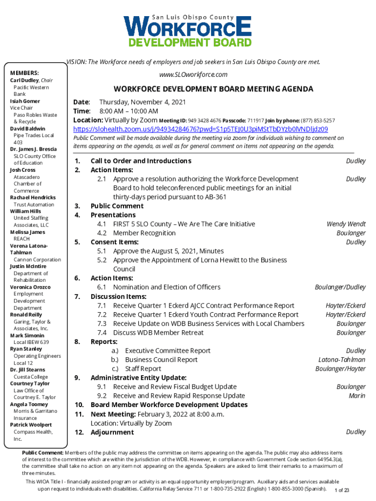 Fillable Online Carl Dudley, Chair Fax Email Print - pdfFiller