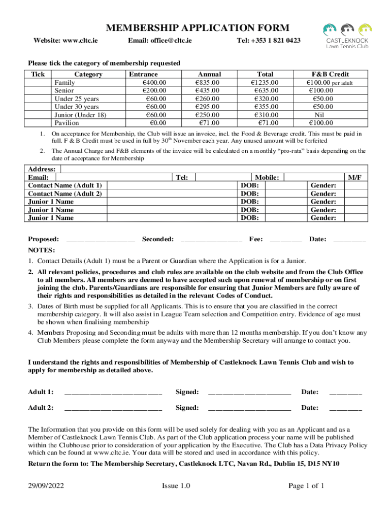 Fillable Online Membership Interest Form Fax Email Print - pdfFiller