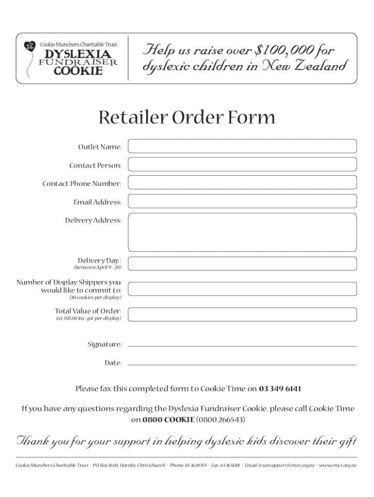 Fillable Online DC retailer order form V2.ai Fax Email Print - pdfFiller