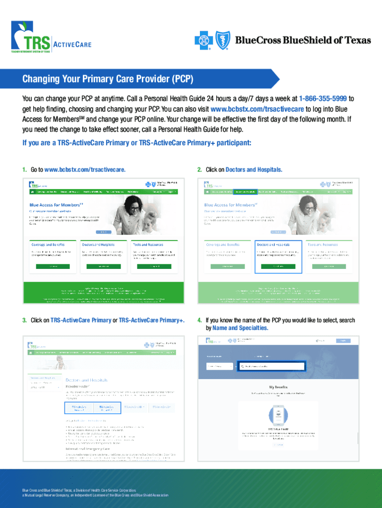 Fillable Online Primary Care Provider (PCP) - L.A. Care Health Plan Fax Email Print - pdfFiller