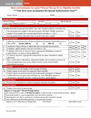Fillable Online SPECIAL AUTHORIZATION REQUEST Standard Form Fax Email ...