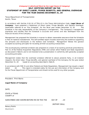 AASHTO Sample Indirect Cost Rate Schedule - ftp txdot Doc Template ...