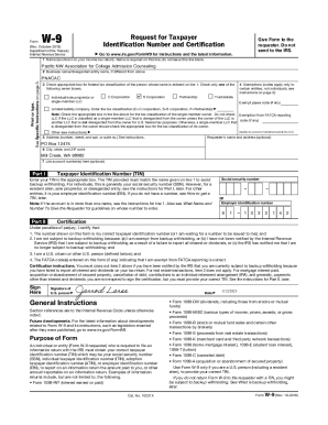 Fillable Online 2018-2023 Form IRS W-9 Fill Online, Printable, Fillable, Blank ... Fax Email ...