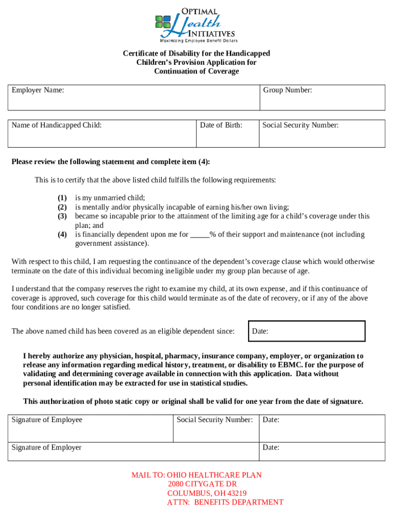 Certificate-of-Disability-for-Handicapped-Children.doc Doc Template ...