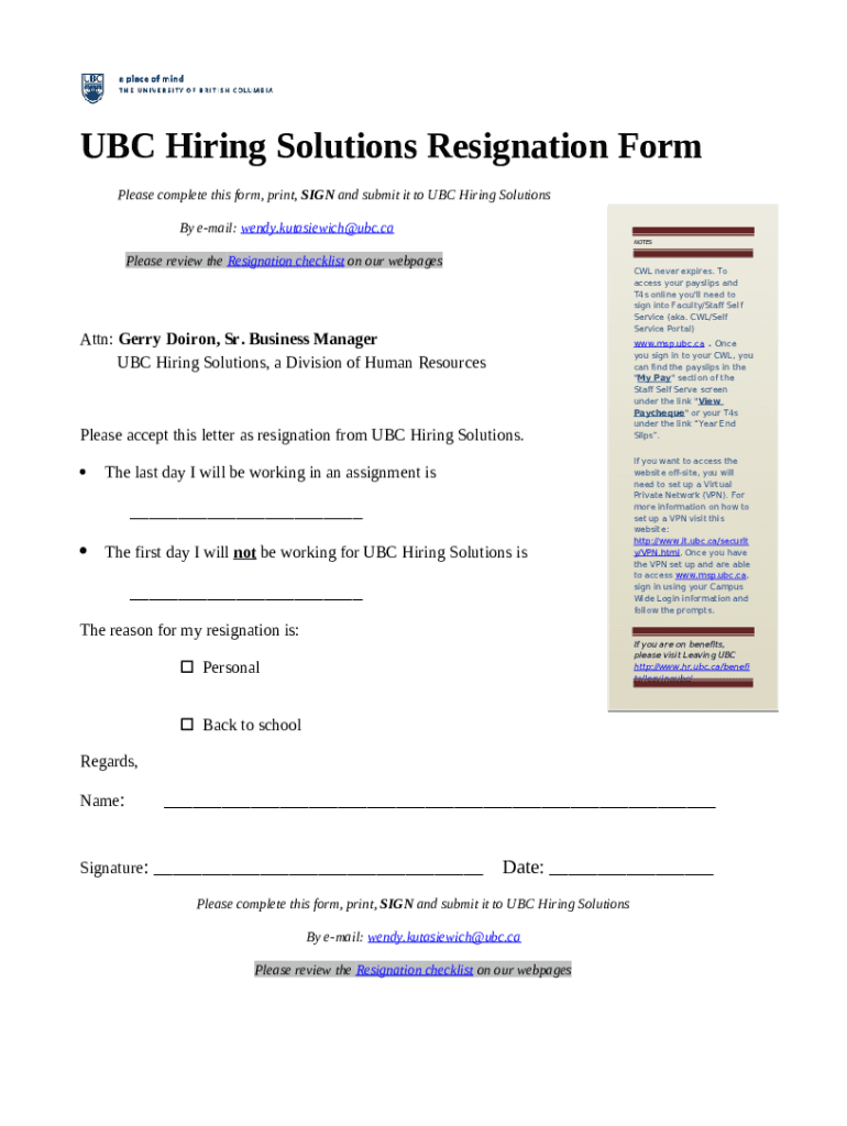 Moving s and Resources - UBC Human Resources - hr ubc Doc Template | pdfFiller