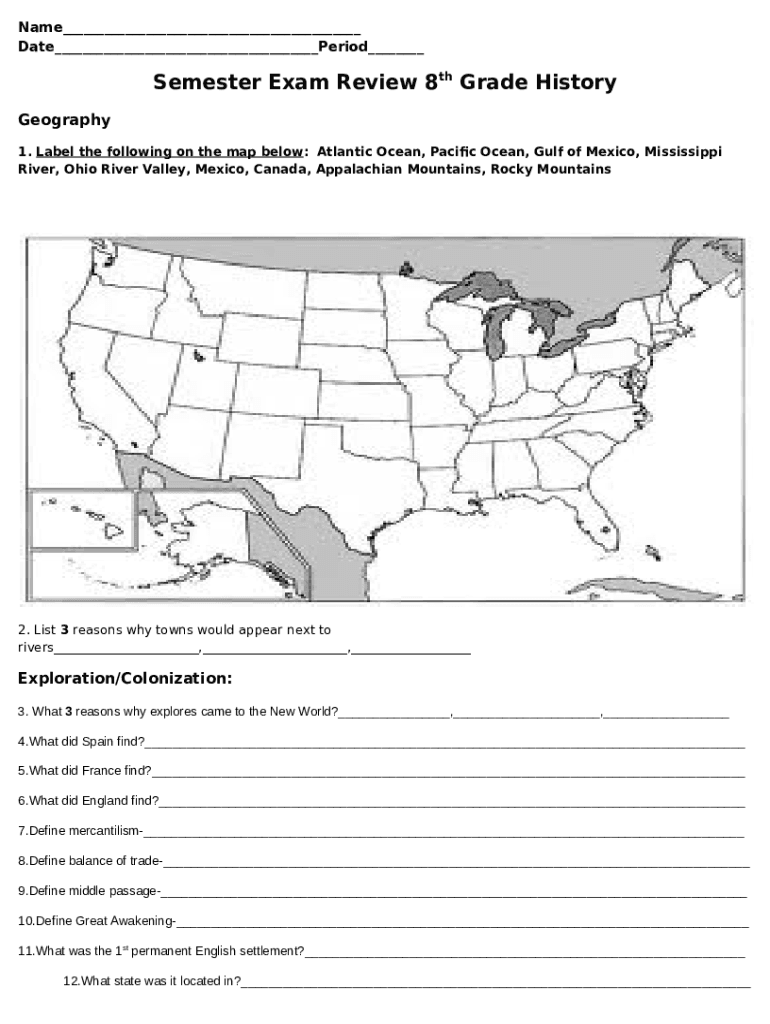 7th grade Geography - Explore the World of Social Studies Doc Template ...