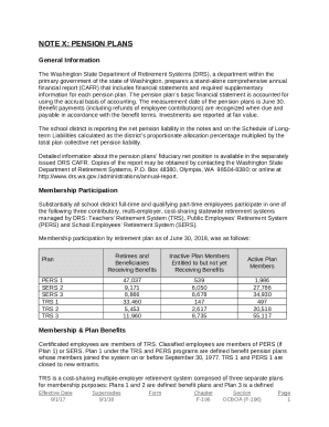 PERS Plan 1 - Department of Retirement Systems - WA.gov Doc Template ...
