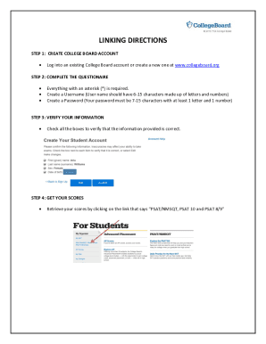 Fillable Online Sign In to Your College Board Account - AP Students Fax ...