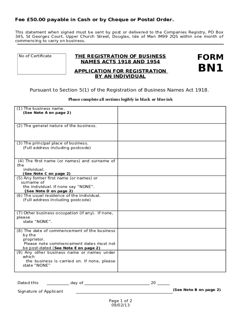 Filing or Renewing a Fictitious Business Name Statement Doc Template ...