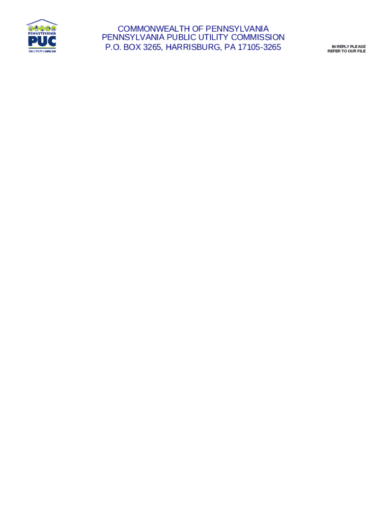 1709223.docx - Pennsylvania Public Utility Commission Doc Template | pdfFiller
