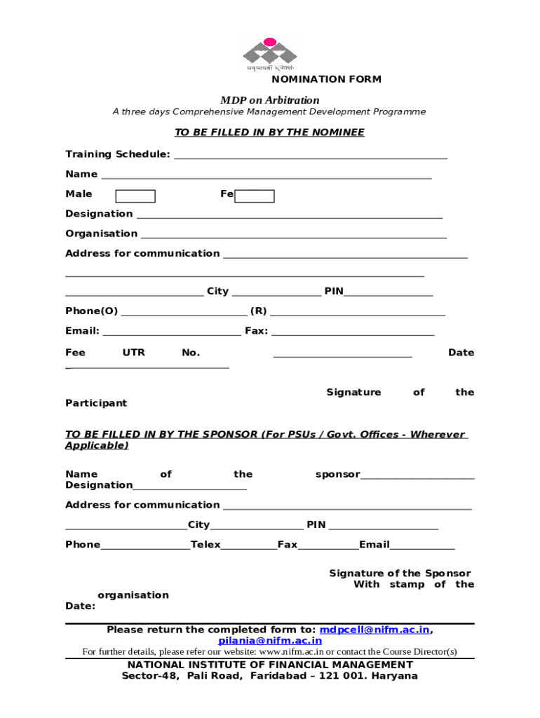 An insight into management development programs Doc Template | pdfFiller