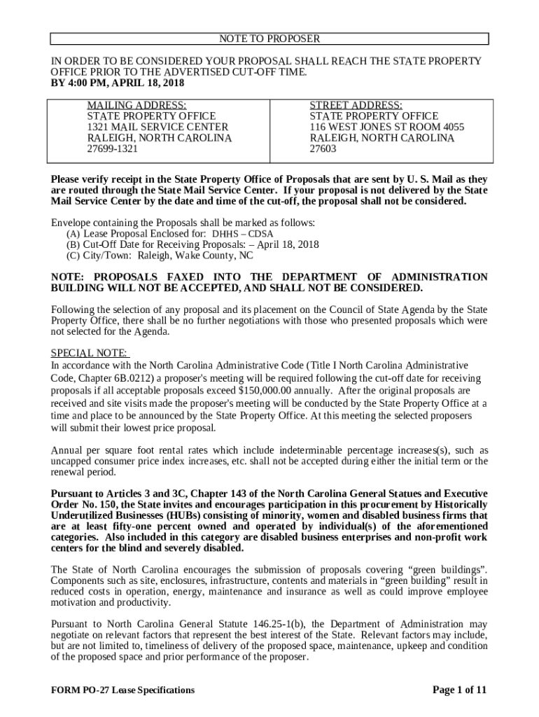 1 of 25 REQUEST FOR PROPOSALS TITLE PAGE Include ... Doc Template ...