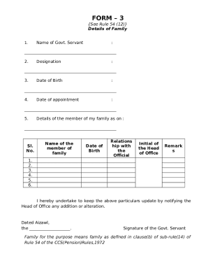 -3-family-declaration-for-pension. Doc Template | pdfFiller