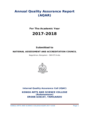 Annual Quality Assurance Report (AQAR) of the IQAC for 2017 Doc ...