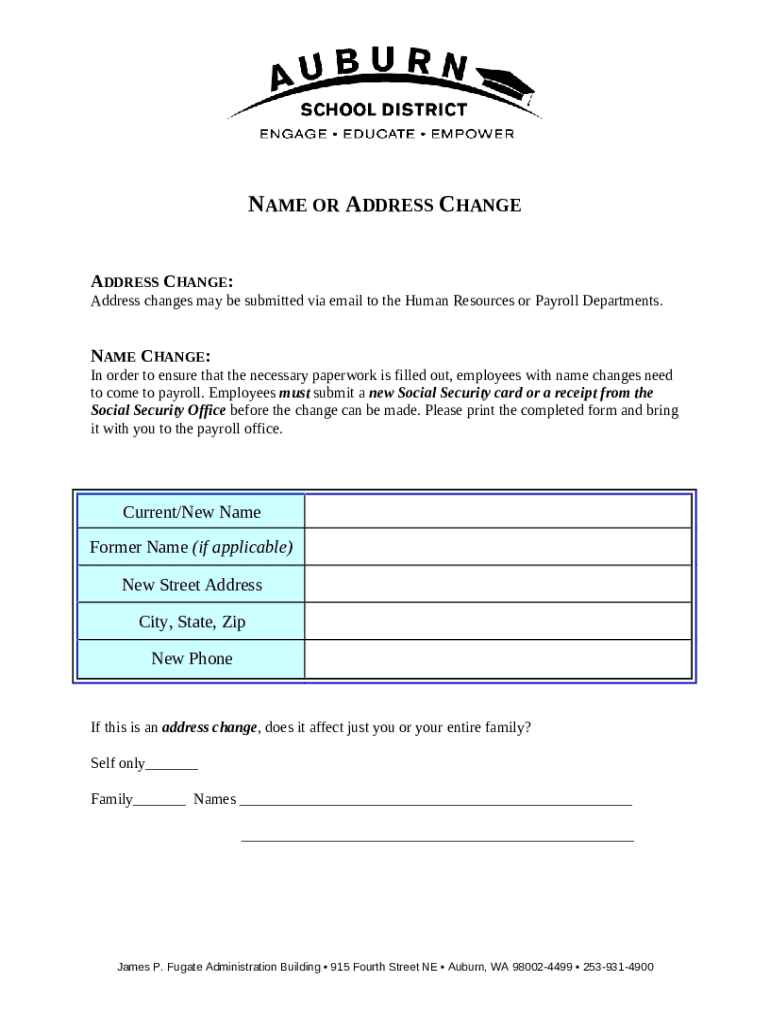 Request a name change, address change, or a duplicate ... Doc Template ...