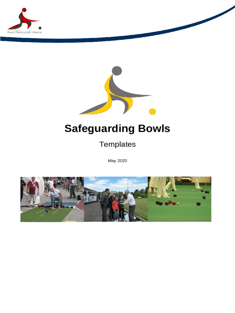 Safeguarding Bowls - English Bowling Federation Doc Template | pdfFiller