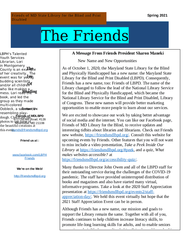 Sample Mission Statement for Friends Groups Doc Template | pdfFiller