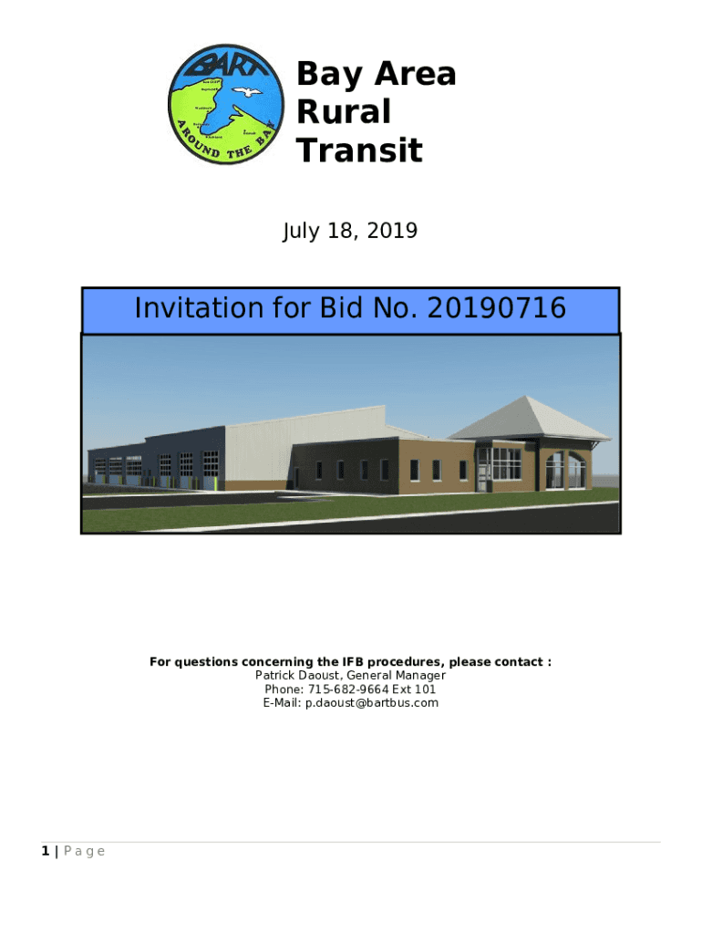 invitation to bid (itb) - International Organization for Migration Doc Template | pdfFiller