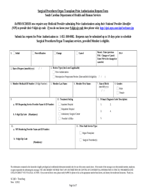 Outpatient Prior Authorization Request Fax - StudyLib Doc Template ...