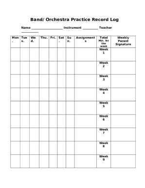 How To Join the Band or Orchestra Doc Template | pdfFiller