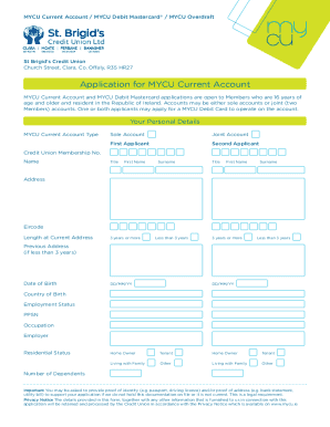 Fillable Online Fees and Charges - MYCU.ie Fax Email Print - pdfFiller