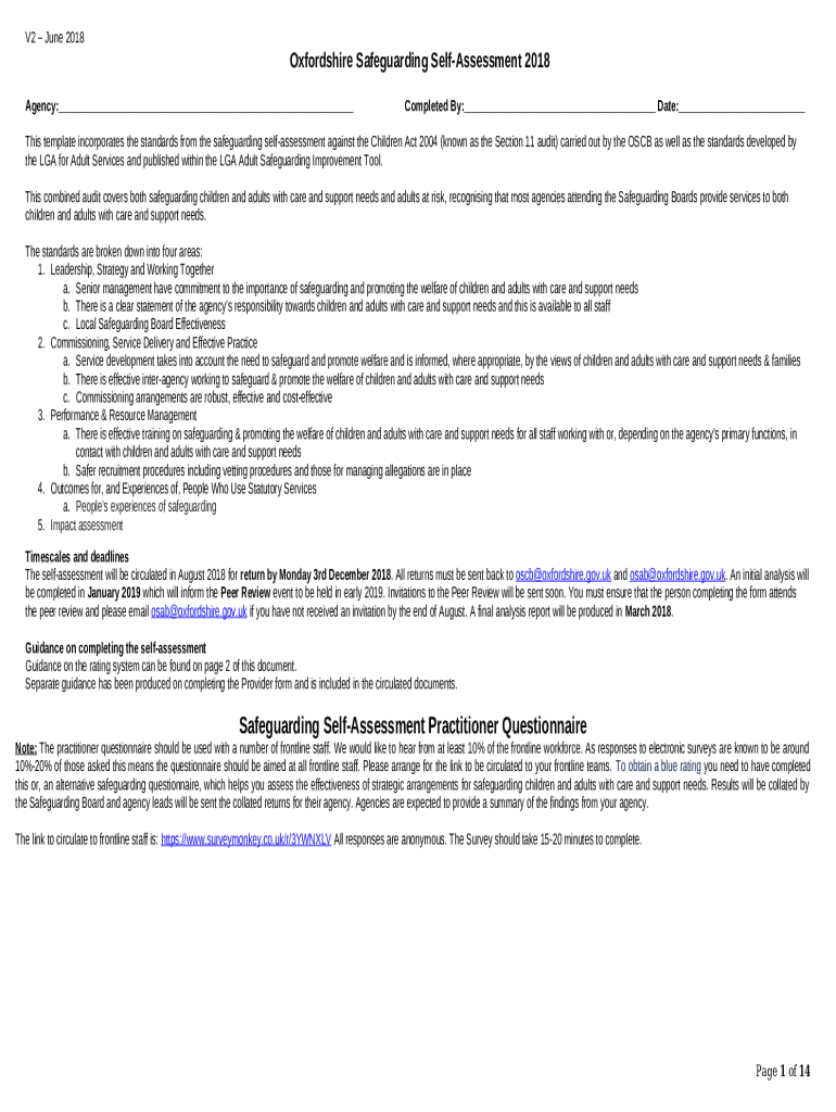 SECTION 11 AUDIT TEMPLATE GUIDANCE and SCORING ... Doc Template | pdfFiller