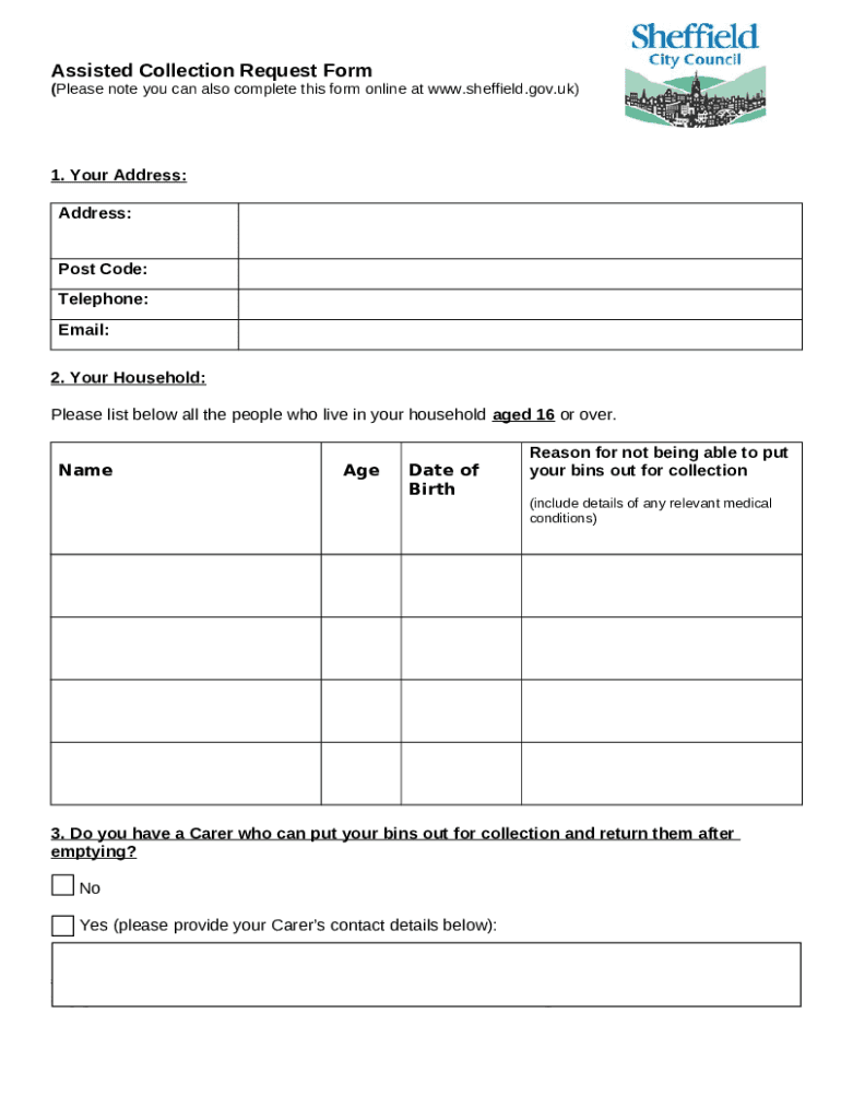 360 Litre Wheeled Bin Application Doc Template | pdfFiller