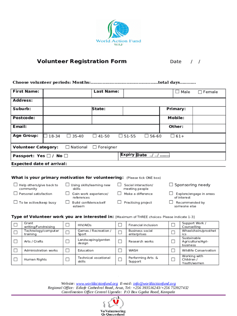 Volunteer Application docx - Stanburn Primary School Doc Template | pdfFiller