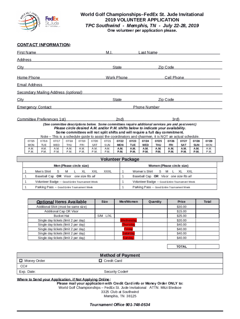 Field is set World Golf Championships-FedEx St. Jude ... Doc Template | pdfFiller