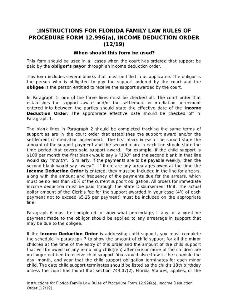 Fla Fam Law Rules of Procedure 12.996 ... - Florida Courts Doc Template ...