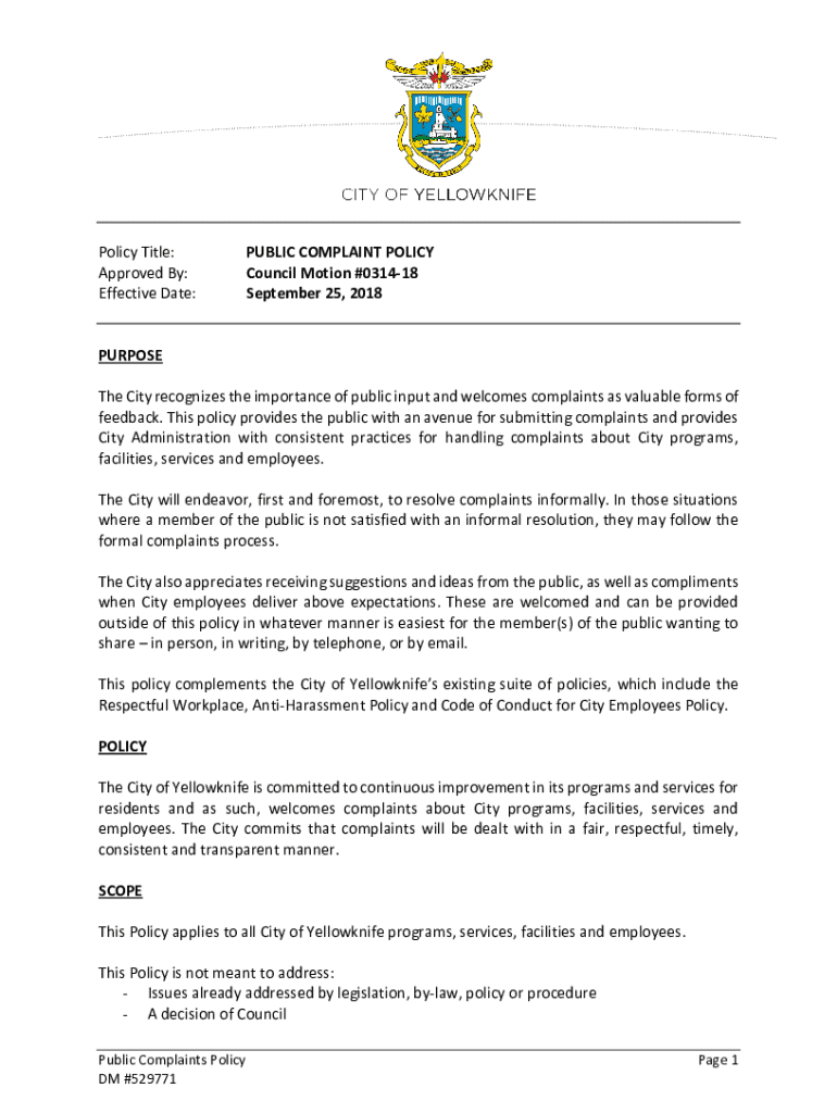 Fillable Online Codes of conduct and related policiesCity of Ottawa Fax ...