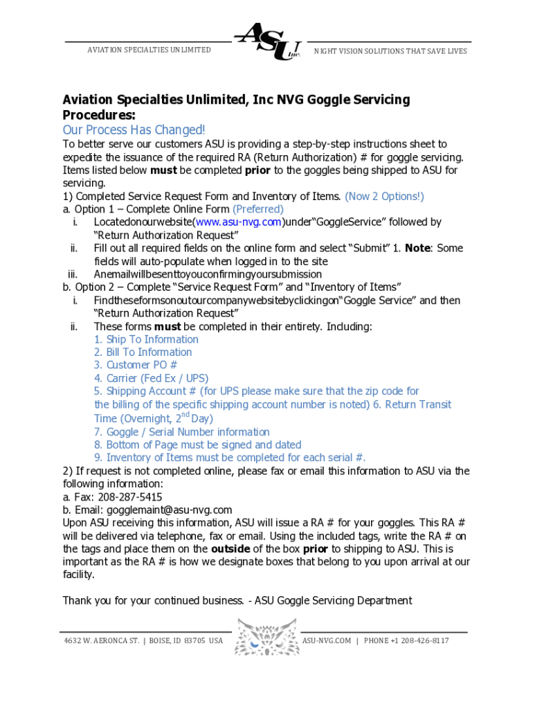 Fillable Online Aviation Specialties UnlimitedMeet the Executive Team Fax Email Print - pdfFiller