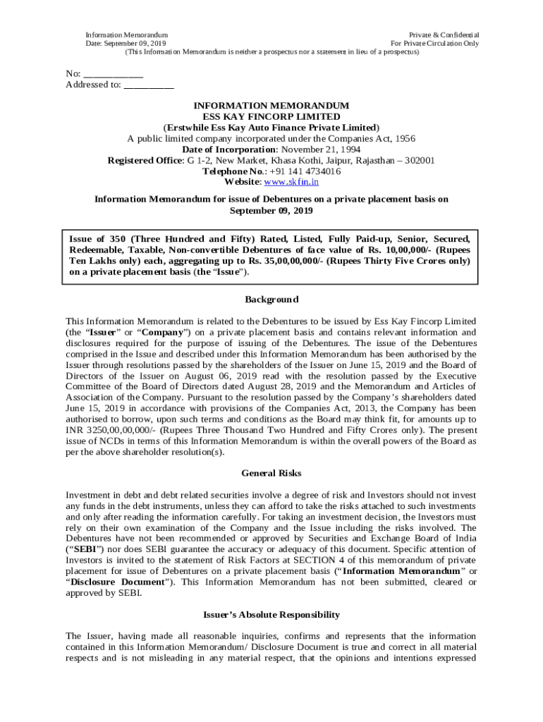 ESS KAY FINCORP LIMITED (Erstwhile Ess Kay Auto Finance ... Doc ...