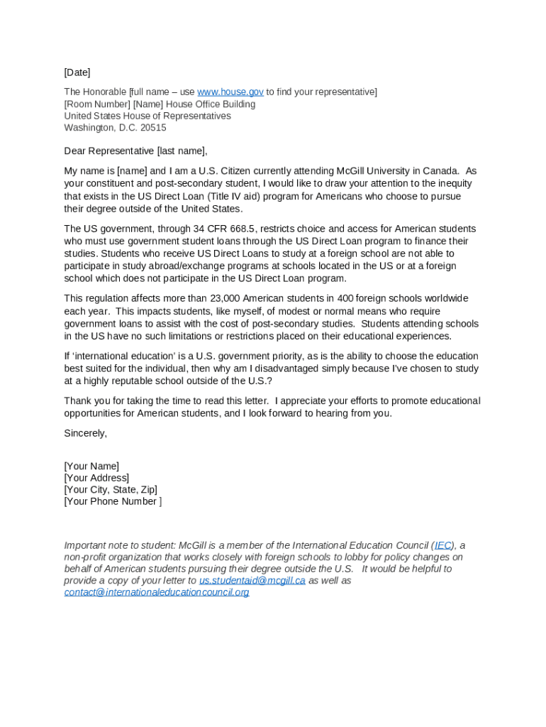 Member Profiles - Clerk of the House Doc Template | pdfFiller