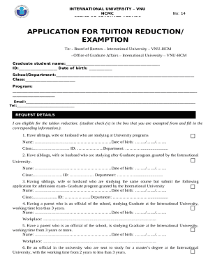 Graduate Continuing Education Course Request Doc Template | pdfFiller