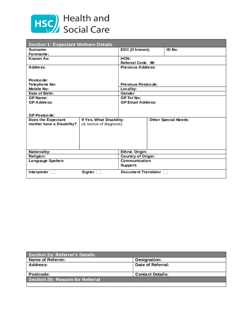 Guidance for Pre-Birth Safeguarding Process Doc Template | pdfFiller