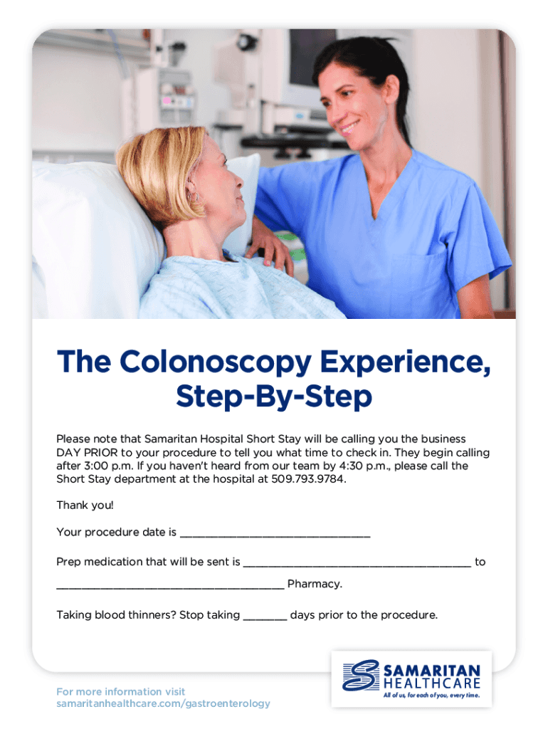 Fillable Online Preparing for a Colonoscopy Is Now Easier & Tastes ...