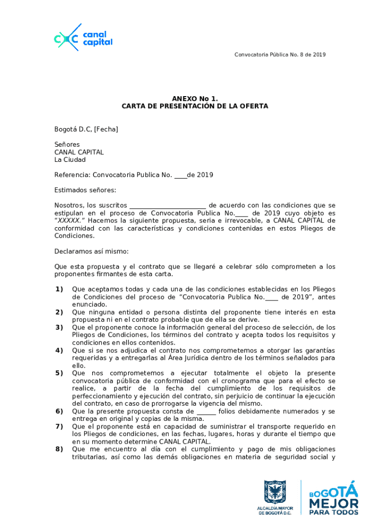ATOS DE CONSTITUCIN DE CONSORCIO O UNION ... Doc Template | pdfFiller