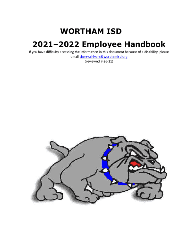 20212022 Employee Handbook - Amazon S3 Doc Template | pdfFiller
