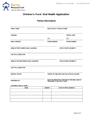 Fillable Online Grant Request Application - Houston - The Children's ...